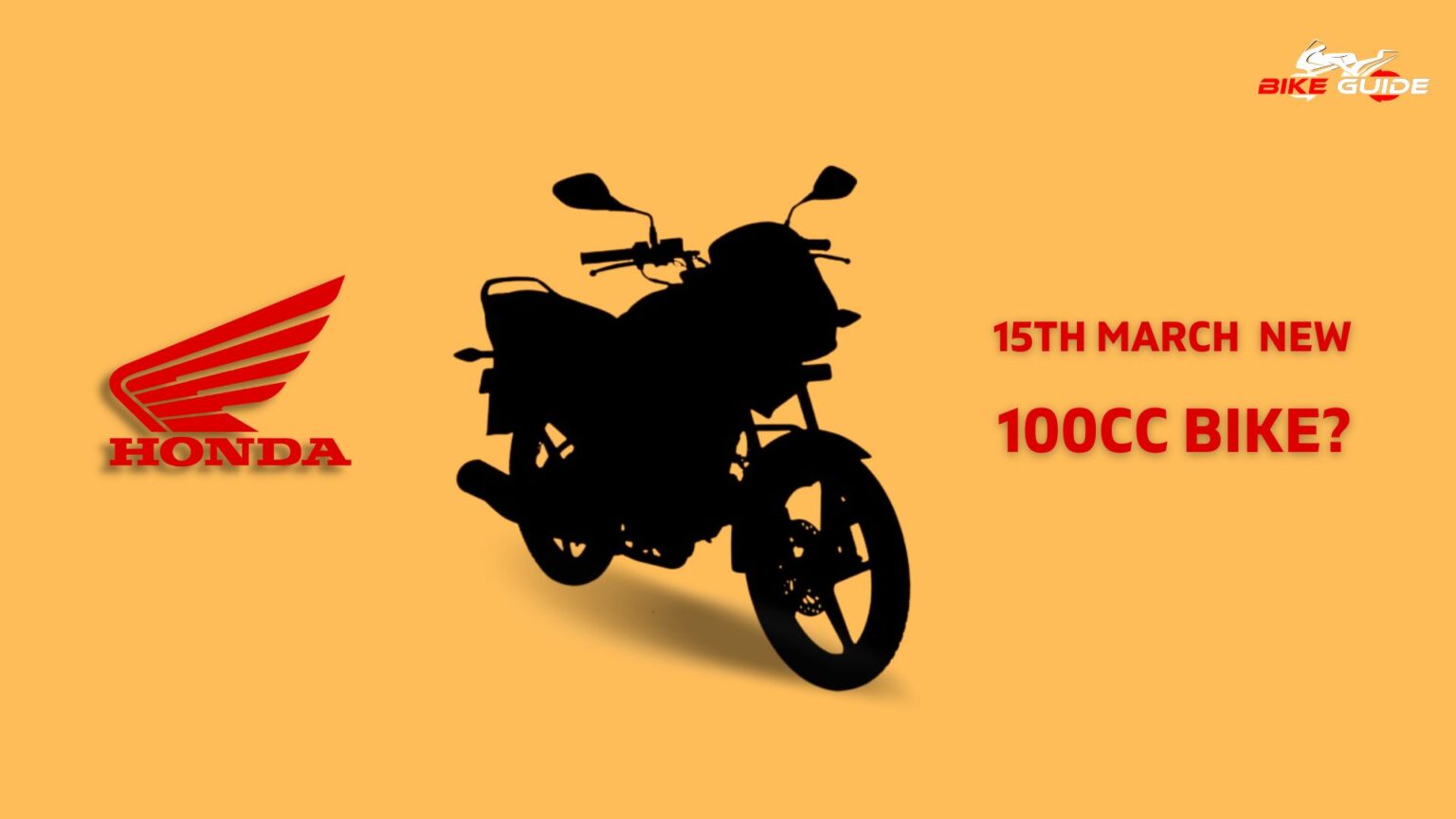Honda 100CC Motorcycle Teaser Out, Plans To Rival the Splendor
