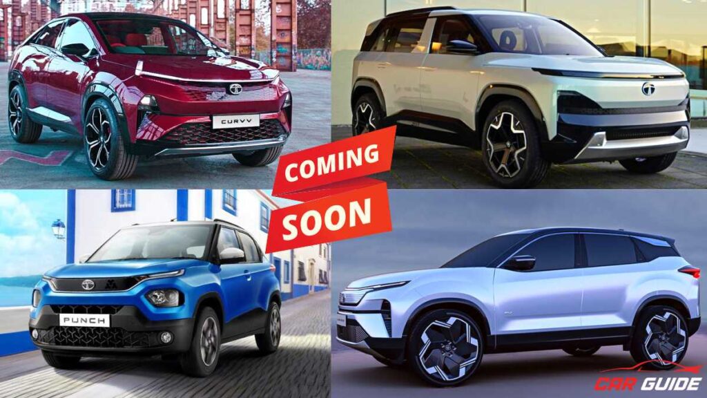 Upcoming Tata EVs- Sierra, Punch, Curvv, Harrier and Safari.